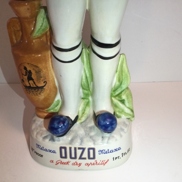 Art | Vintage Cunardo Italian Made Greek Ouzo Metaxa Ceramic Decanter ...